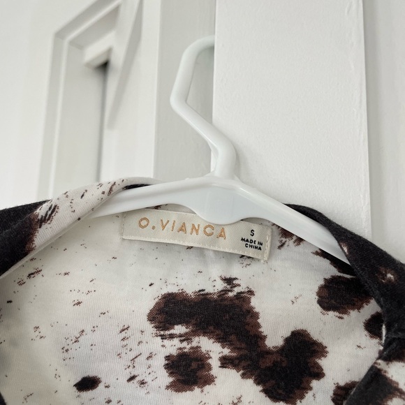 Tops | Cow Print Top | Poshmark